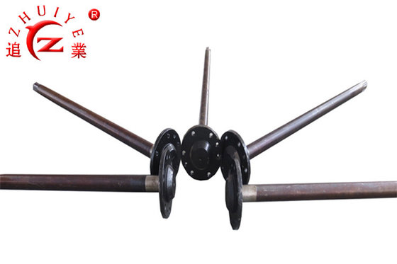 Motorized Rickshaw Spare Parts , 40CR Tricycle Rear Drive Axle Hardness 22 - 28HRC