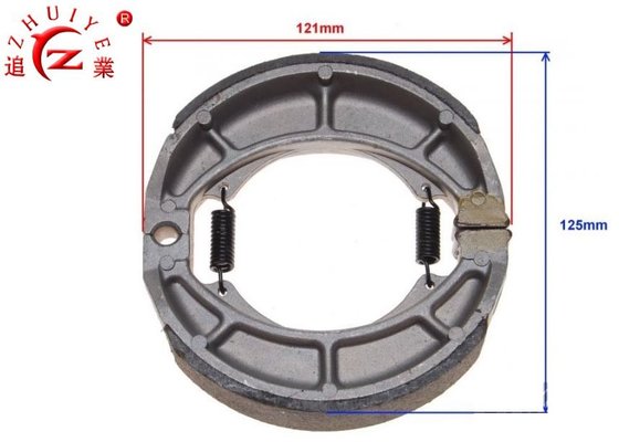 110CC ATV Quad Parts Mechanical Steel Rear Brake Shoes