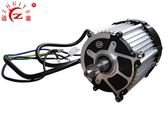 Brushless DC Electric Vehicle Motor / PMSM Motor 1.5KW 60V With Wide Speed Range