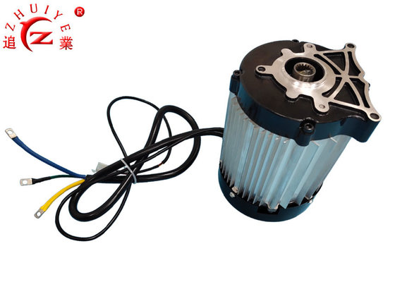 Square Wave Electric Vehicle Motor , 1.5KW 60V Brushless DC Motors