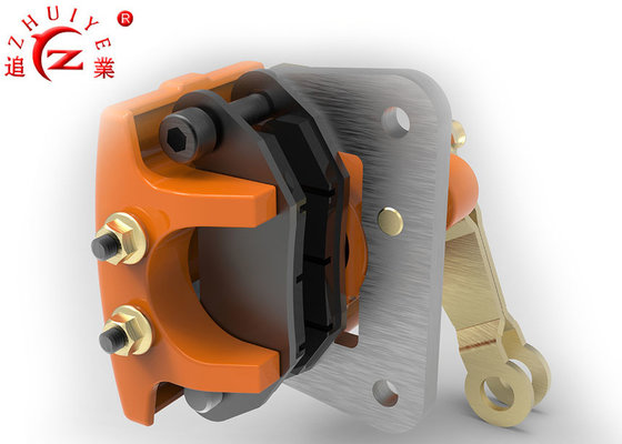 Electric Rickshaw Brake System With High Efficiency Mechanical Disc Brake Caliper